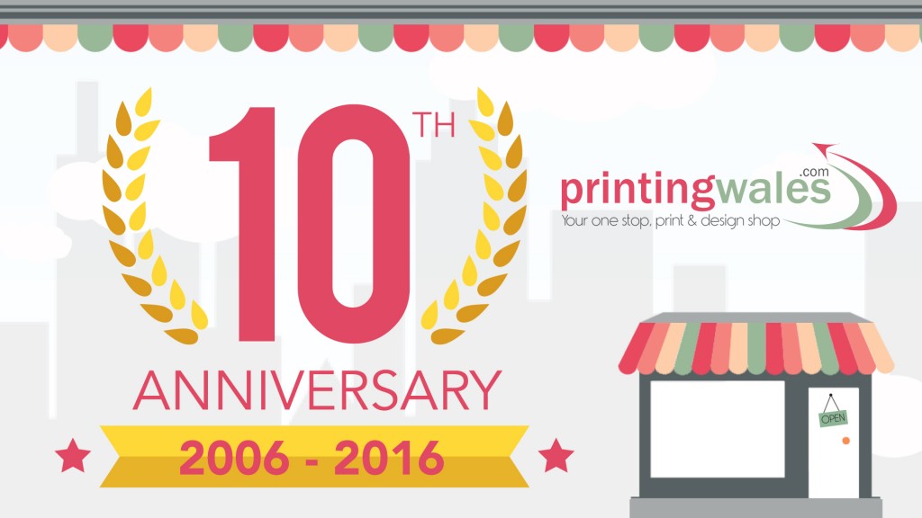 Celebrating 10 Years in Business - Printing Solutions in Cardiff