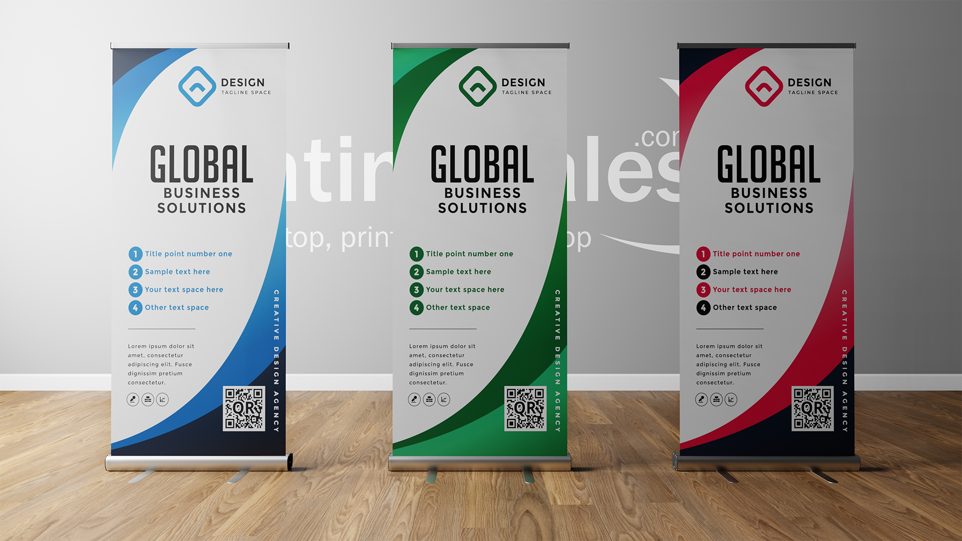 Pop Up Banners, Look Amazing when they All Stand Together - Printing ...